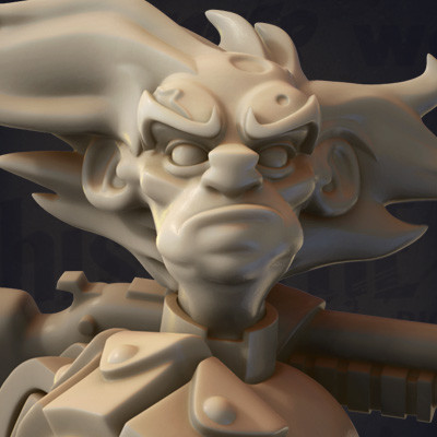 ArtStation - Monster Slaughter : Guest Blind Monk