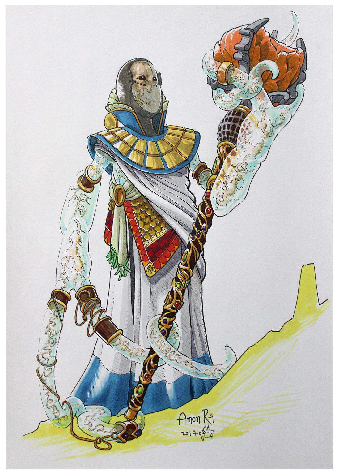 ArtStation - Amon Ra - Character Overview