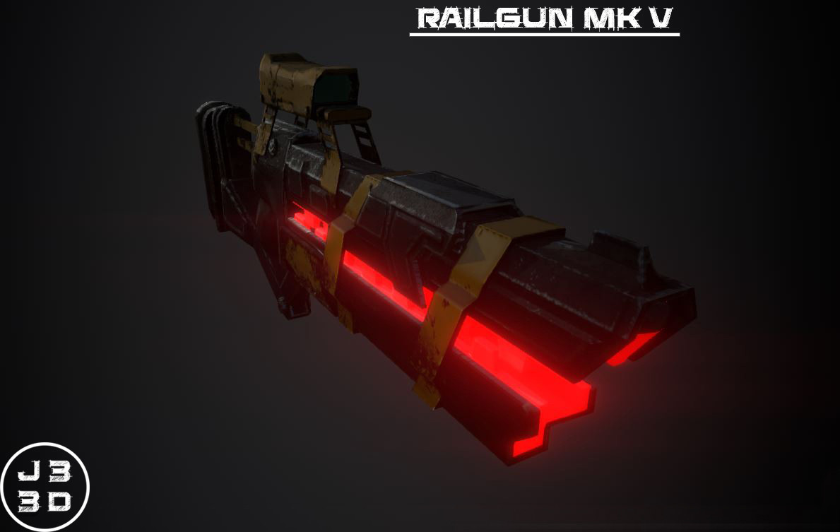 ArtStation - RailGun