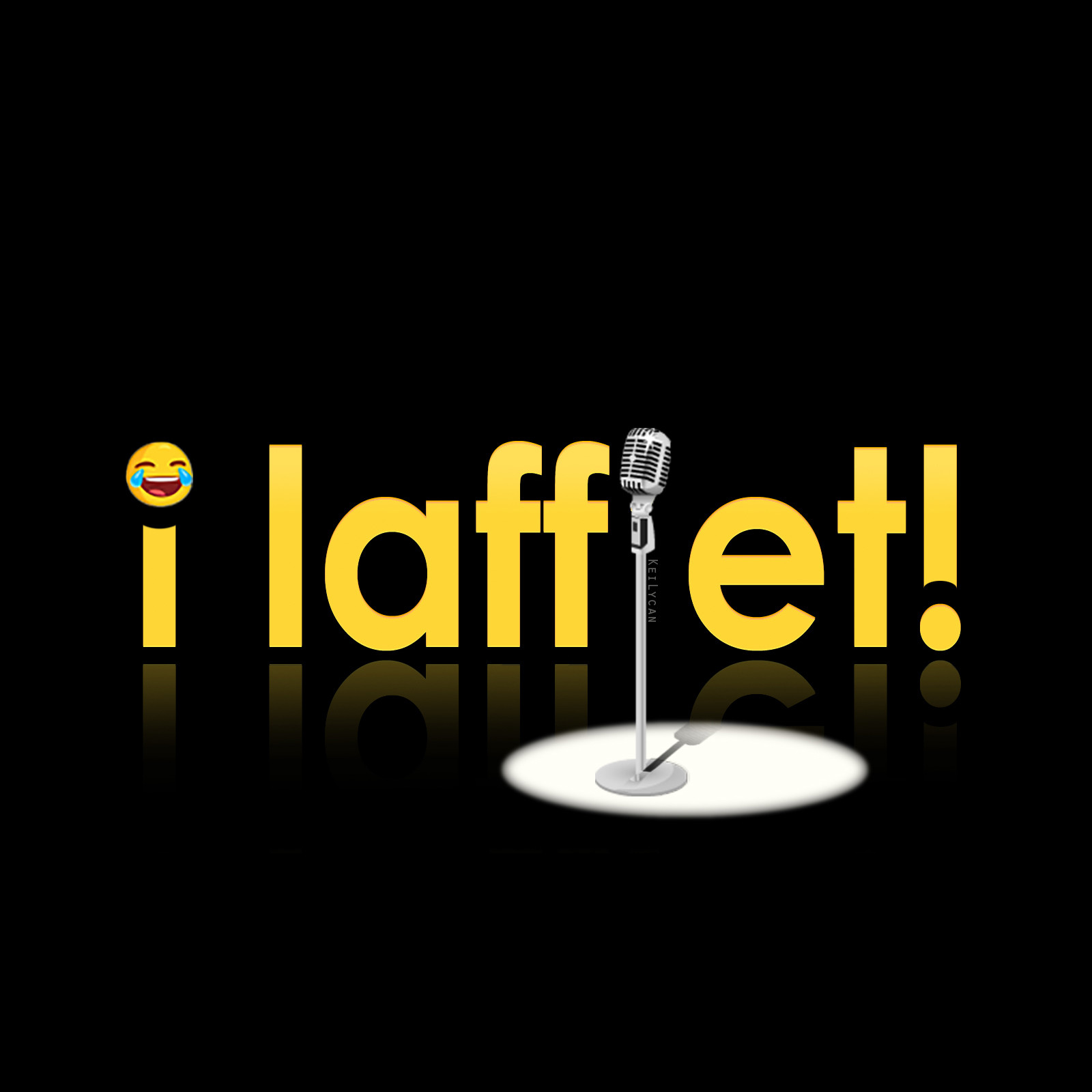 ArtStation - 【ALBUM】 i laff'et Show Logo Design