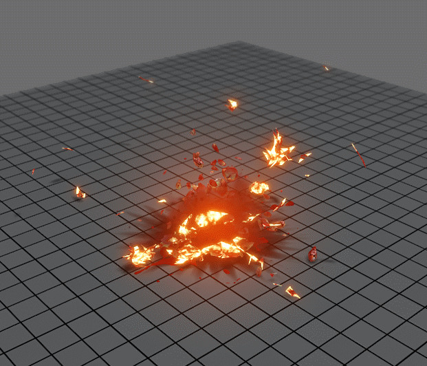 ArtStation - Death explosion