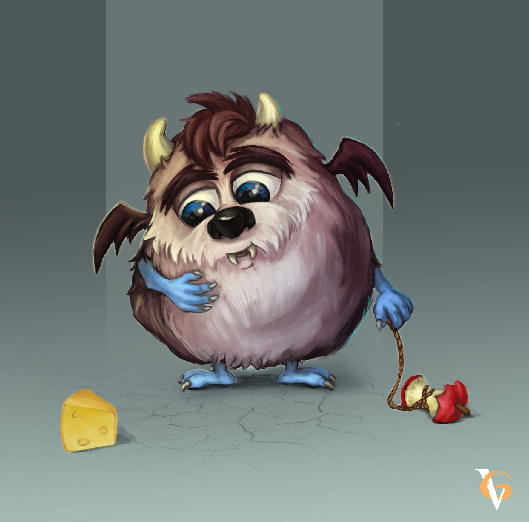 ArtStation - A Hungry Monster