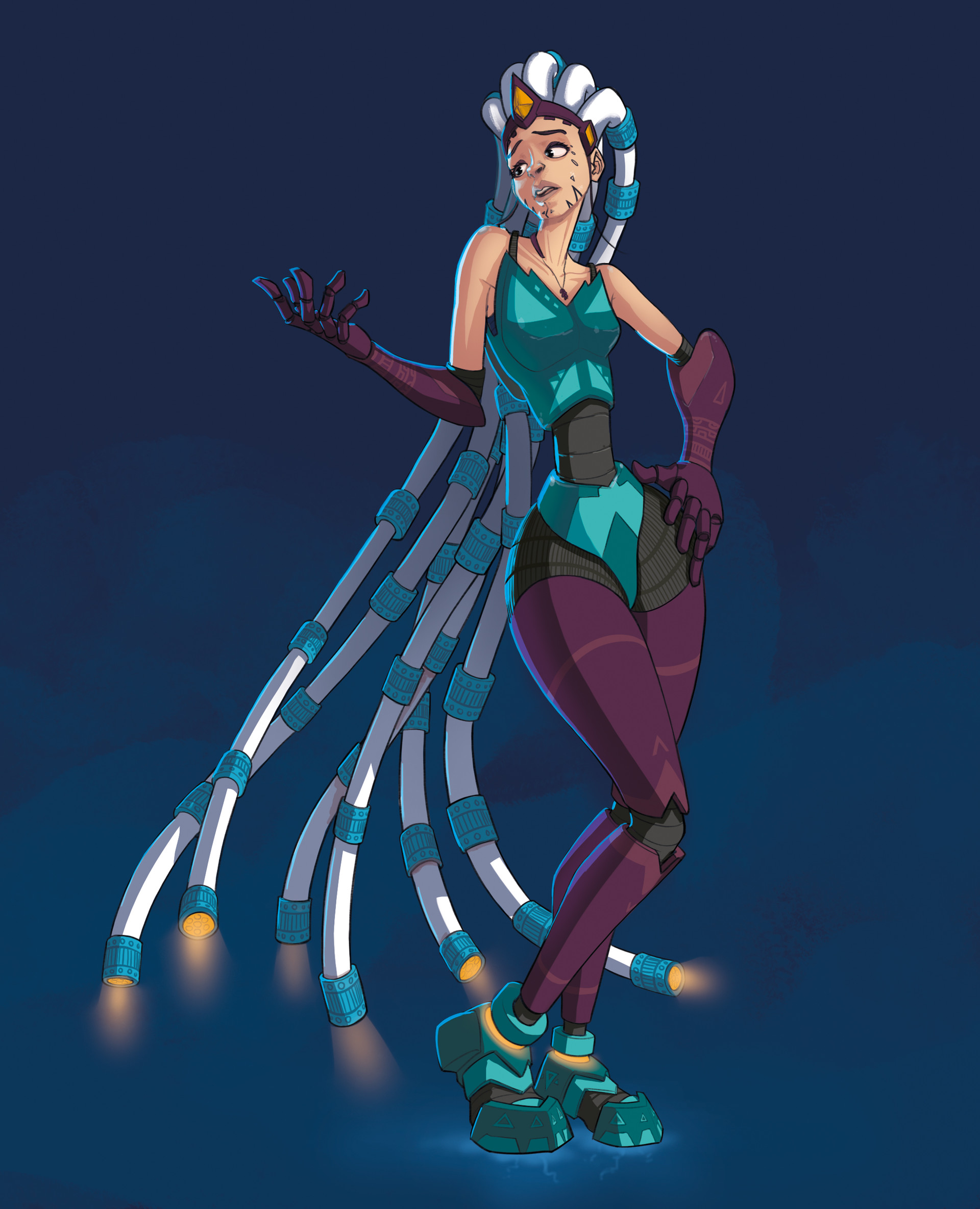 ArtStation - Skypunch first character