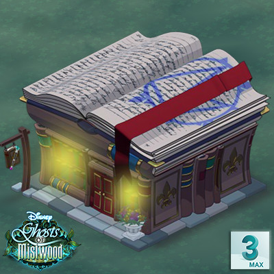 ArtStation - Magic Book Shop