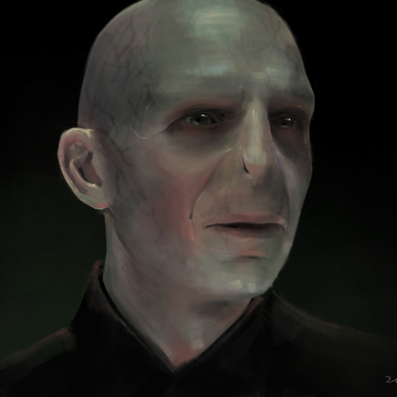 ArtStation - Voldemort in Harry Potter 7