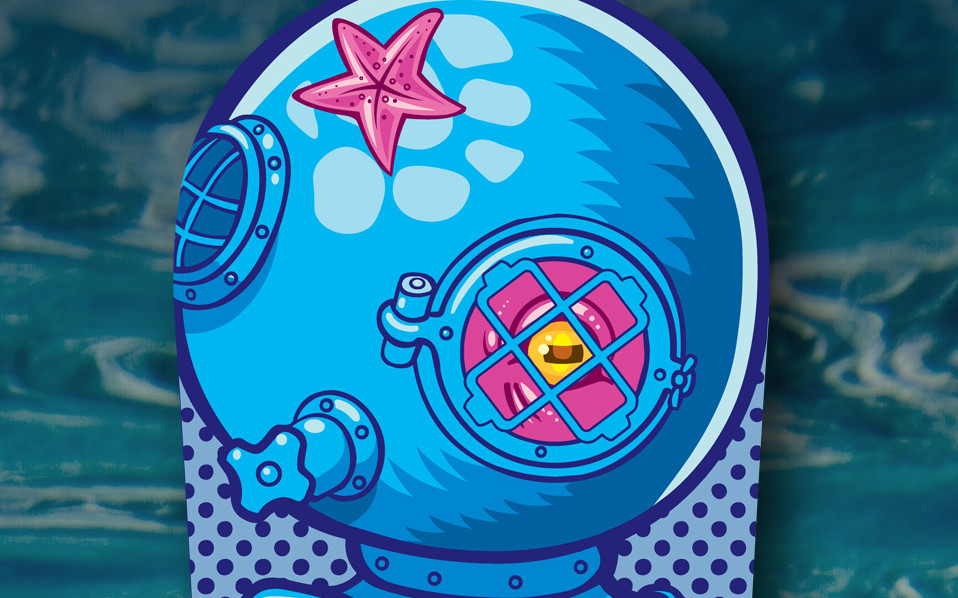 ArtStation - Octopus Snowboard