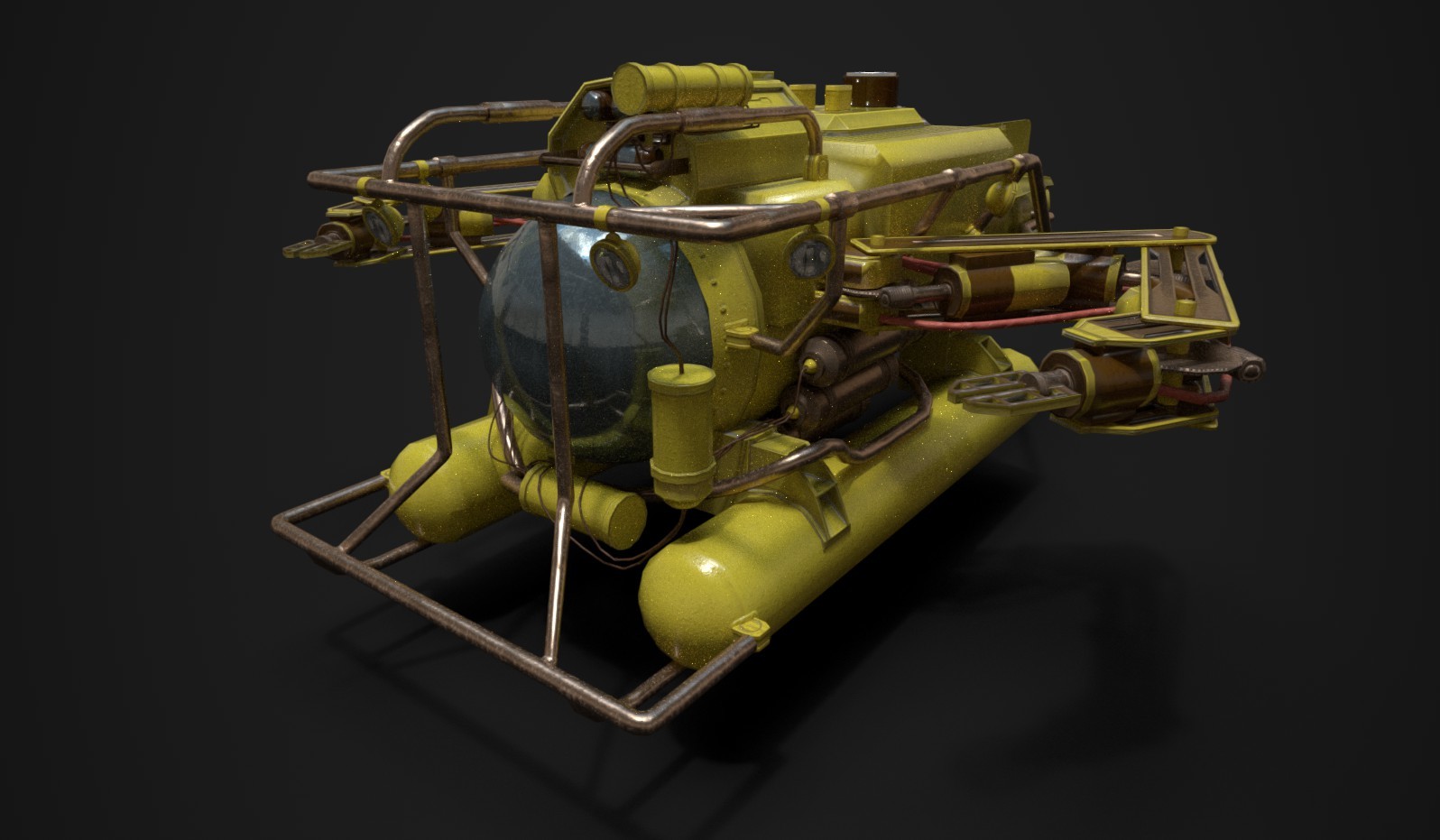 ArtStation - Beneath the Waves Challenge: Prop Art (rendered) Utility ...