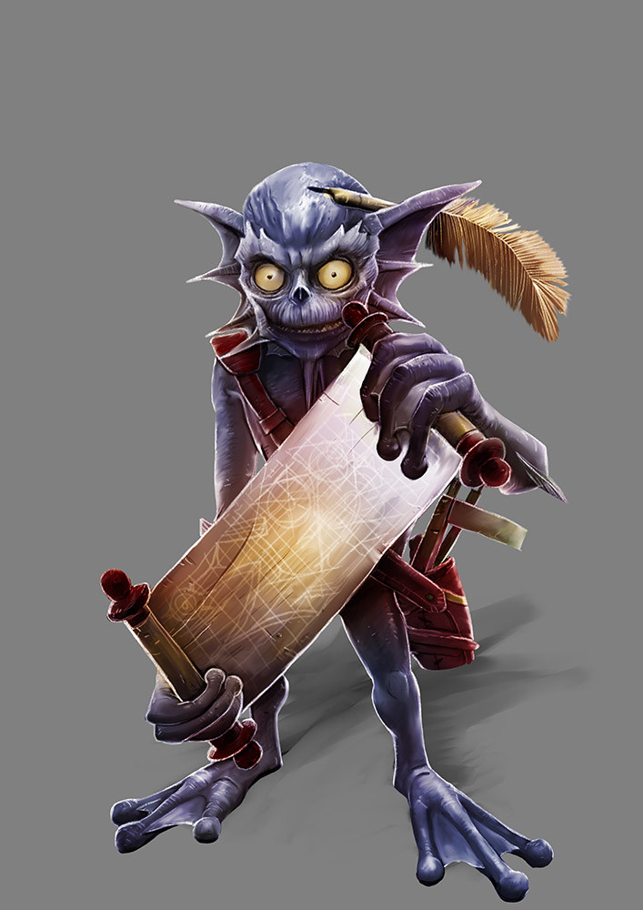 David Grant - Overlord- Fellowship of Evil, UI Illustrations