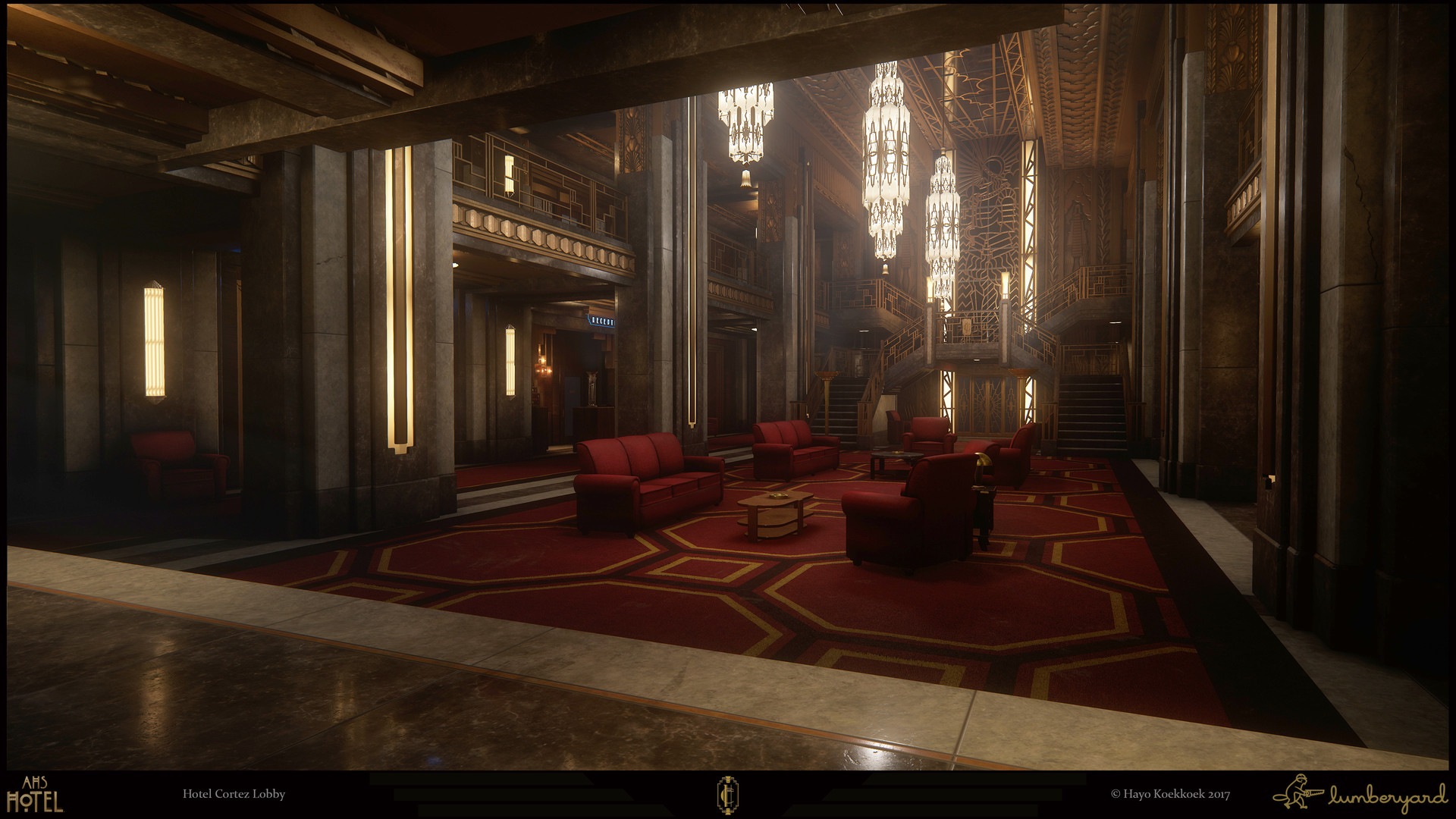 ArtStation - Hotel Cortez - American Horror Story