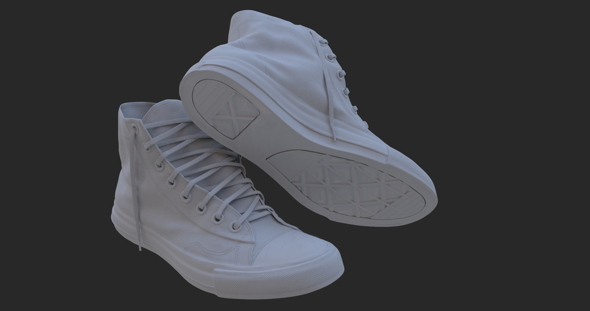 ArtStation - Converse Shoe