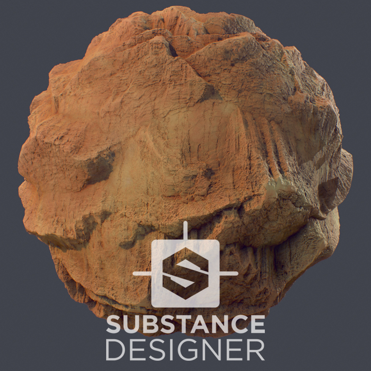 ArtStation - Procedural Mountain Rock Material.