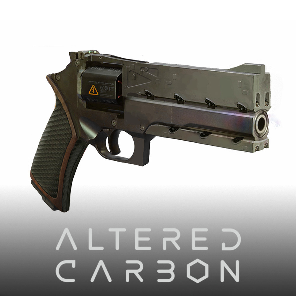 ArtStation - Altered Carbon - Kovacs' Revolver