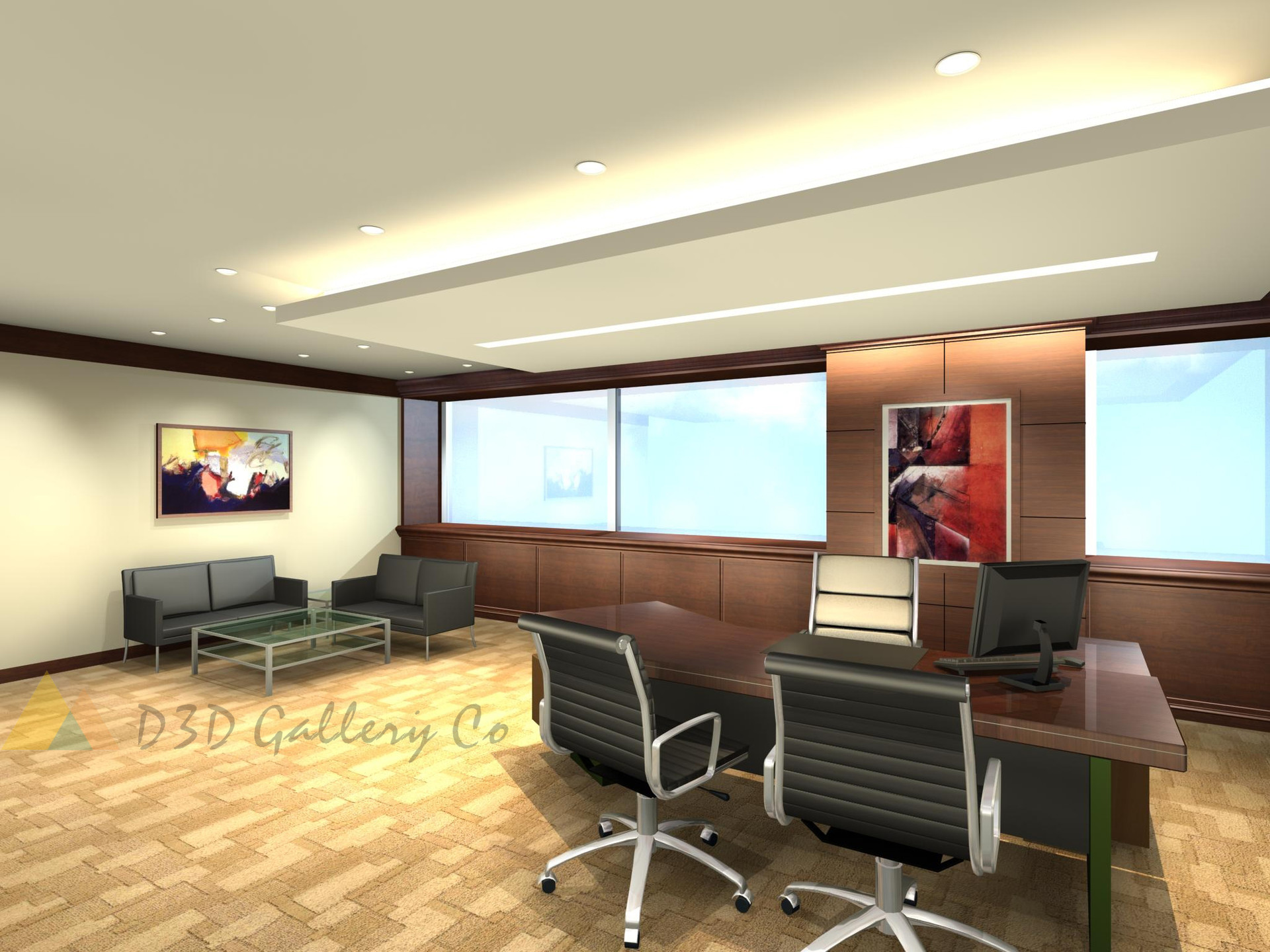 ArtStation - DIRECTOR ROOM