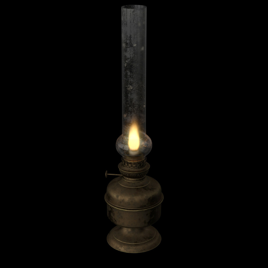 ArtStation - Oil Lamp