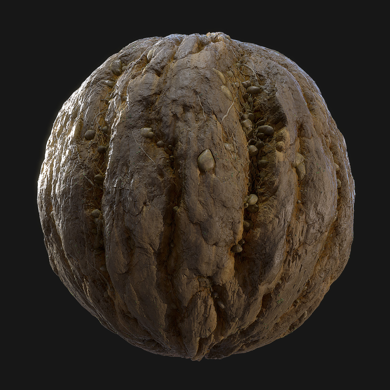 ArtStation - Eroded Mud Wall