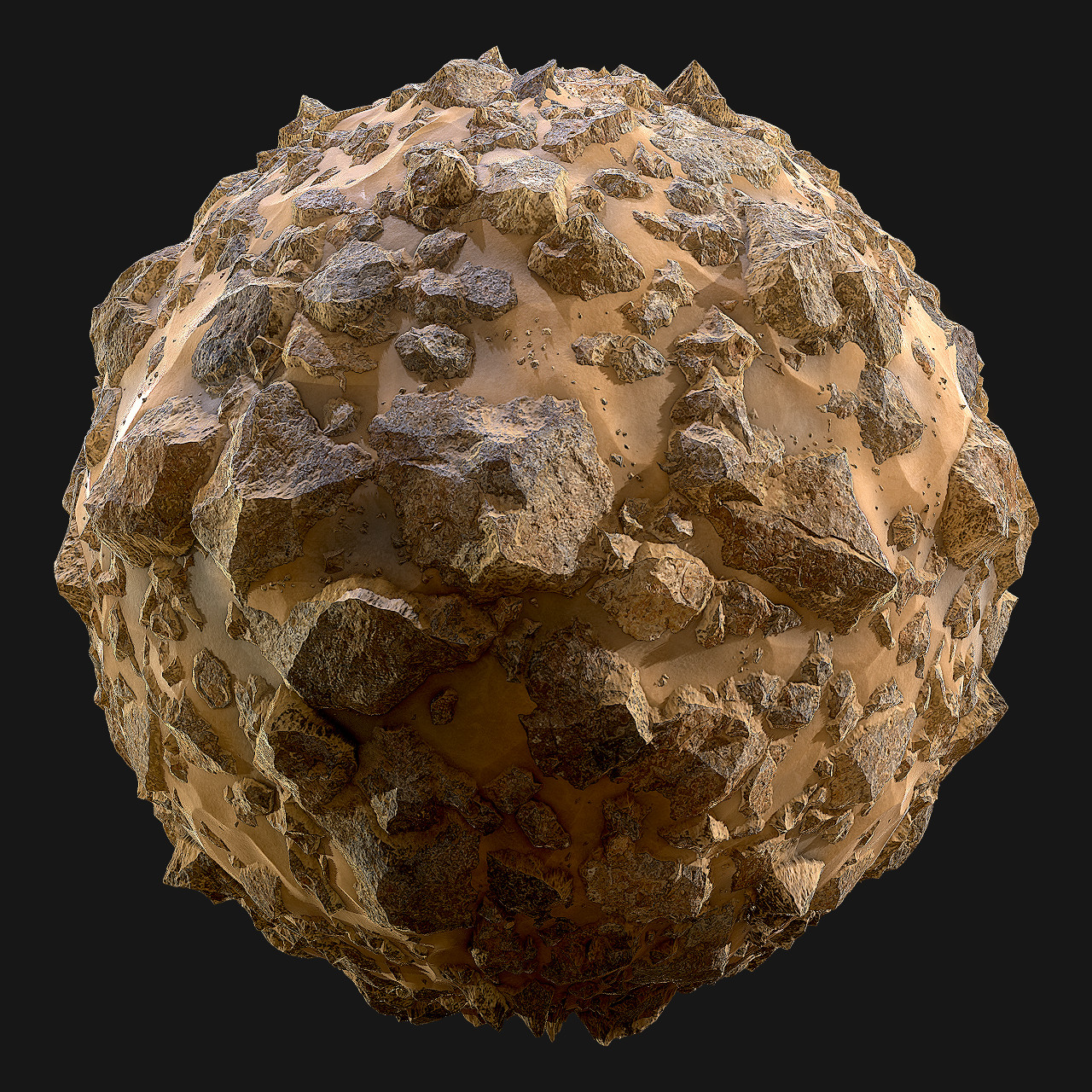 ArtStation - Desert Rubble