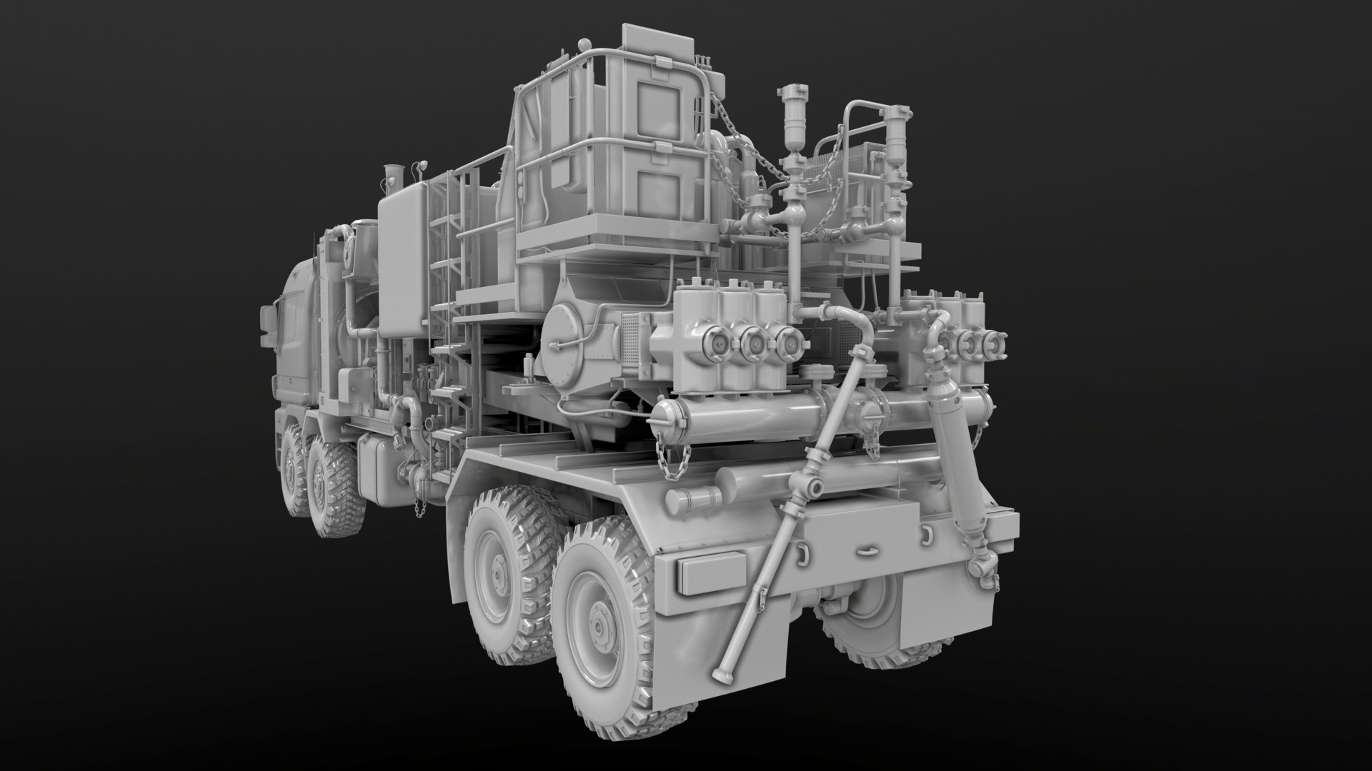 ArtStation - Halliburton Cement Elite pump unit