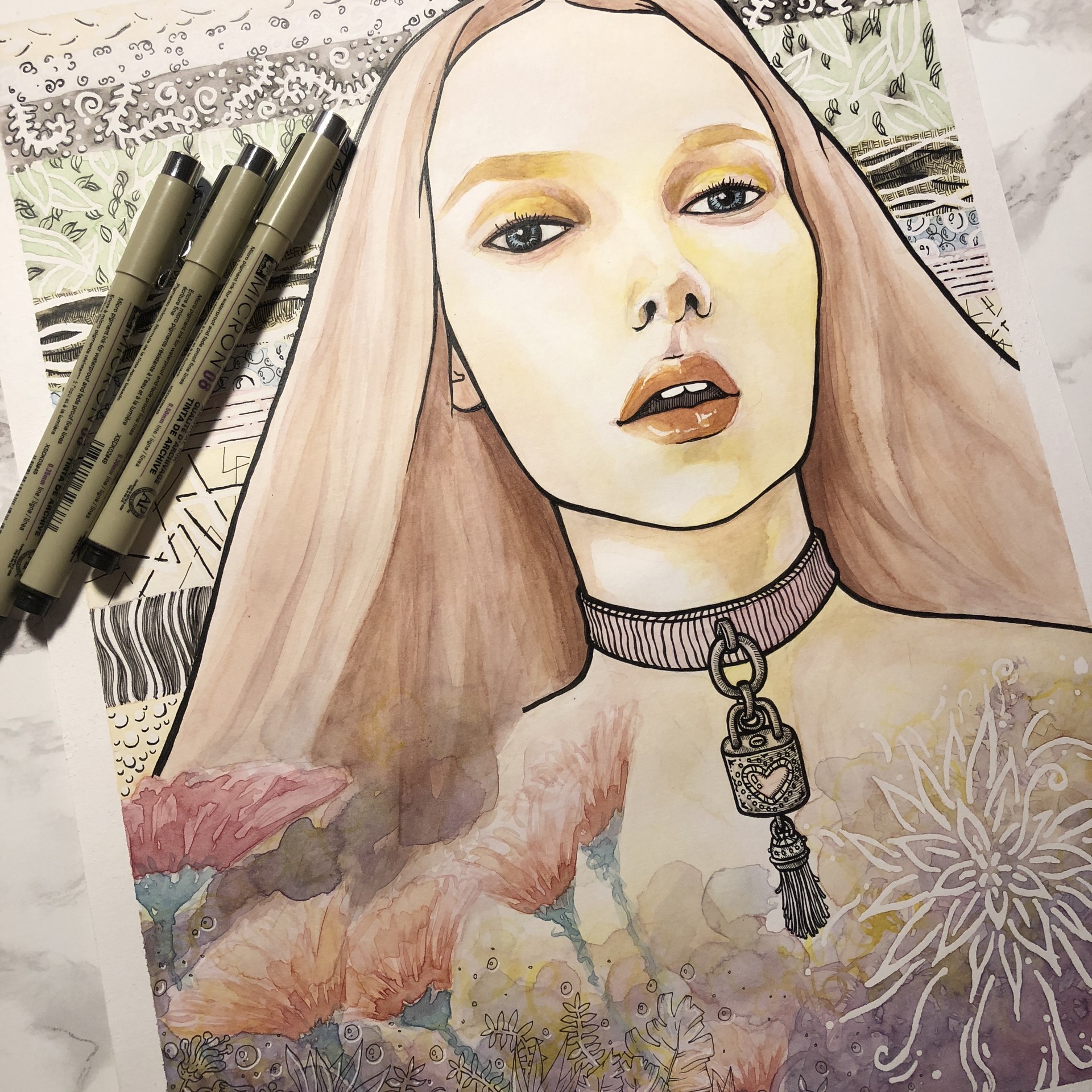 ArtStation - Watercolor characters