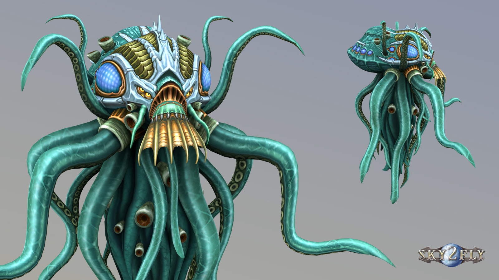 ArtStation - Sky Monsters