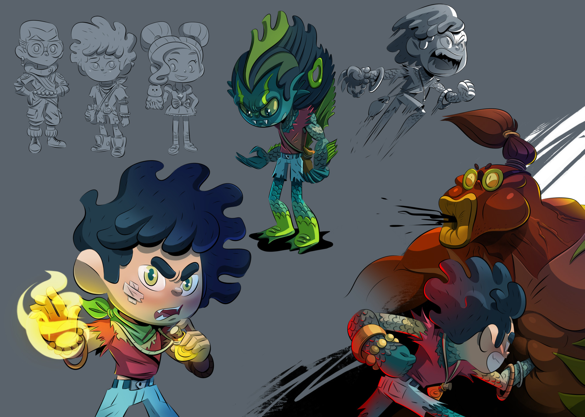 ArtStation - PERSONAL COMICS PROJECT