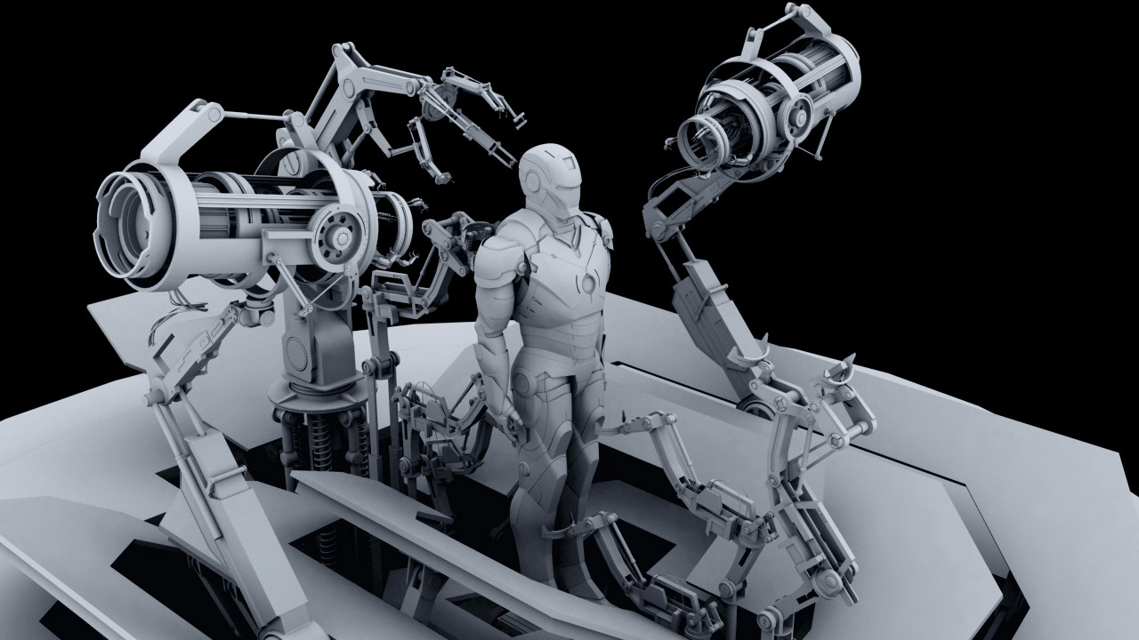 ArtStation - OLD WORK (IRON MAN)