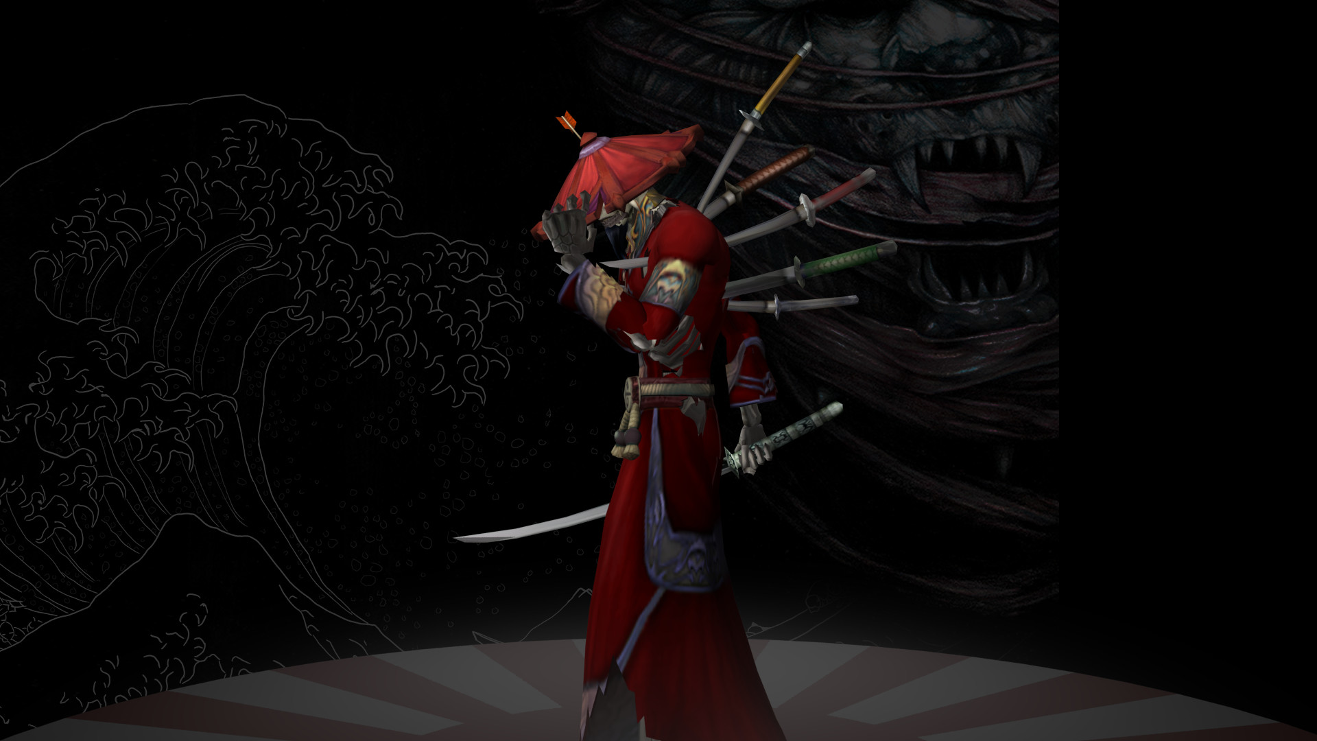 ArtStation - Ghost Samurai, Pasha Kotliar