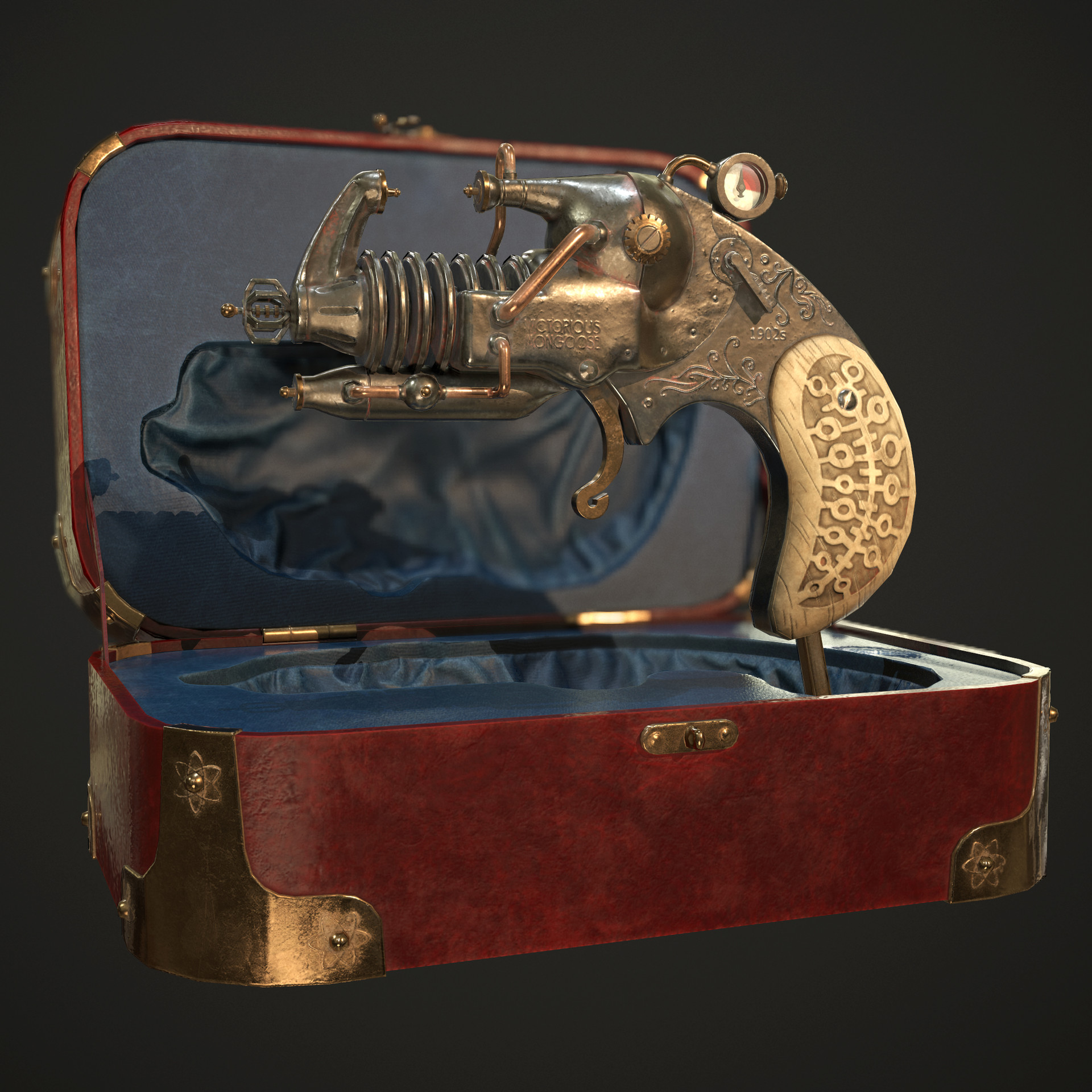 ArtStation - Victorious Mongoose Raygun