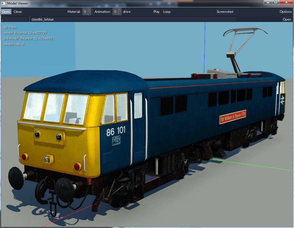 ArtStation - Class 86 Locomotive