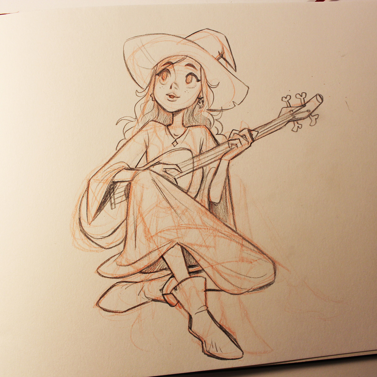 ArtStation - miacat drawing sketch