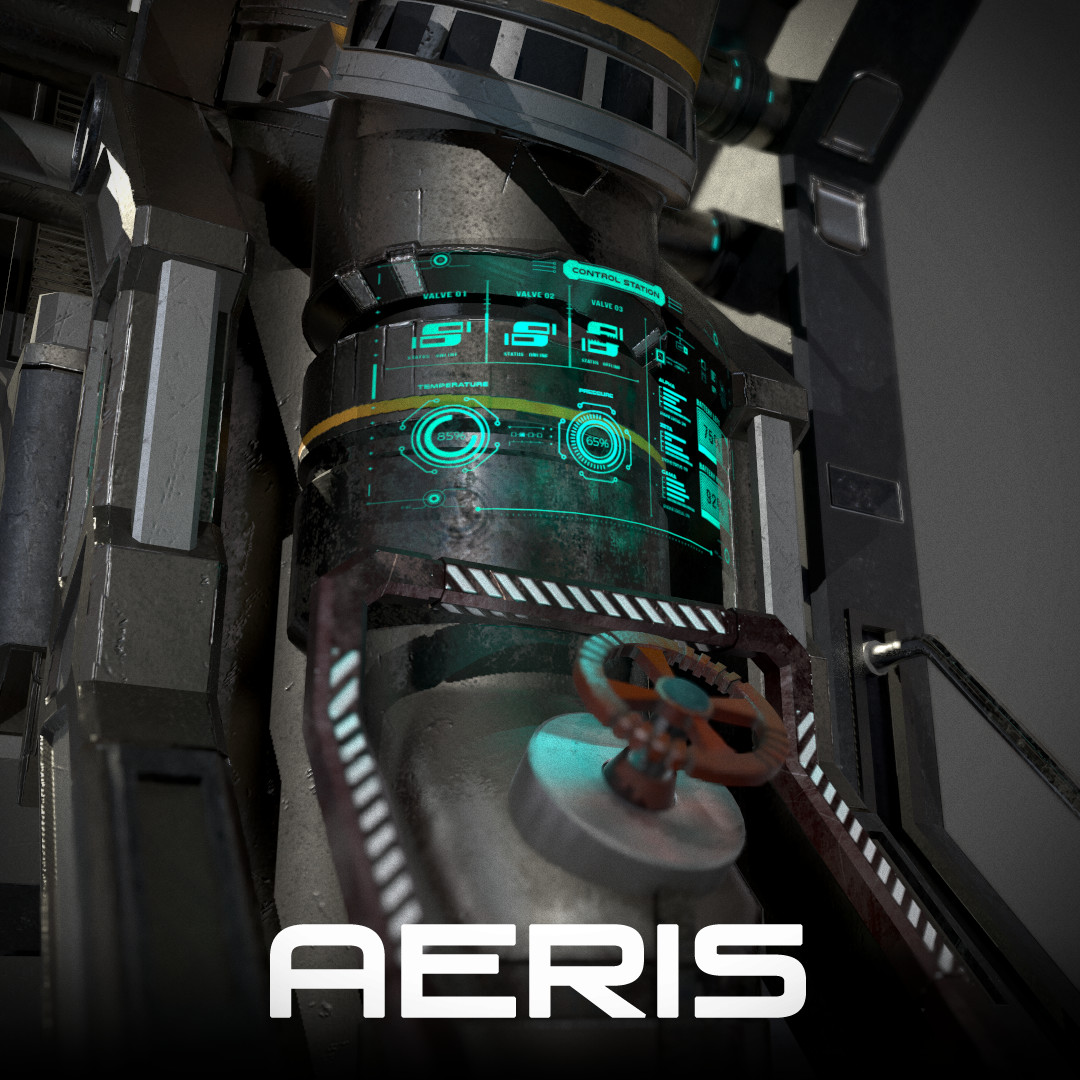 ArtStation - Sci-Fi Pipe