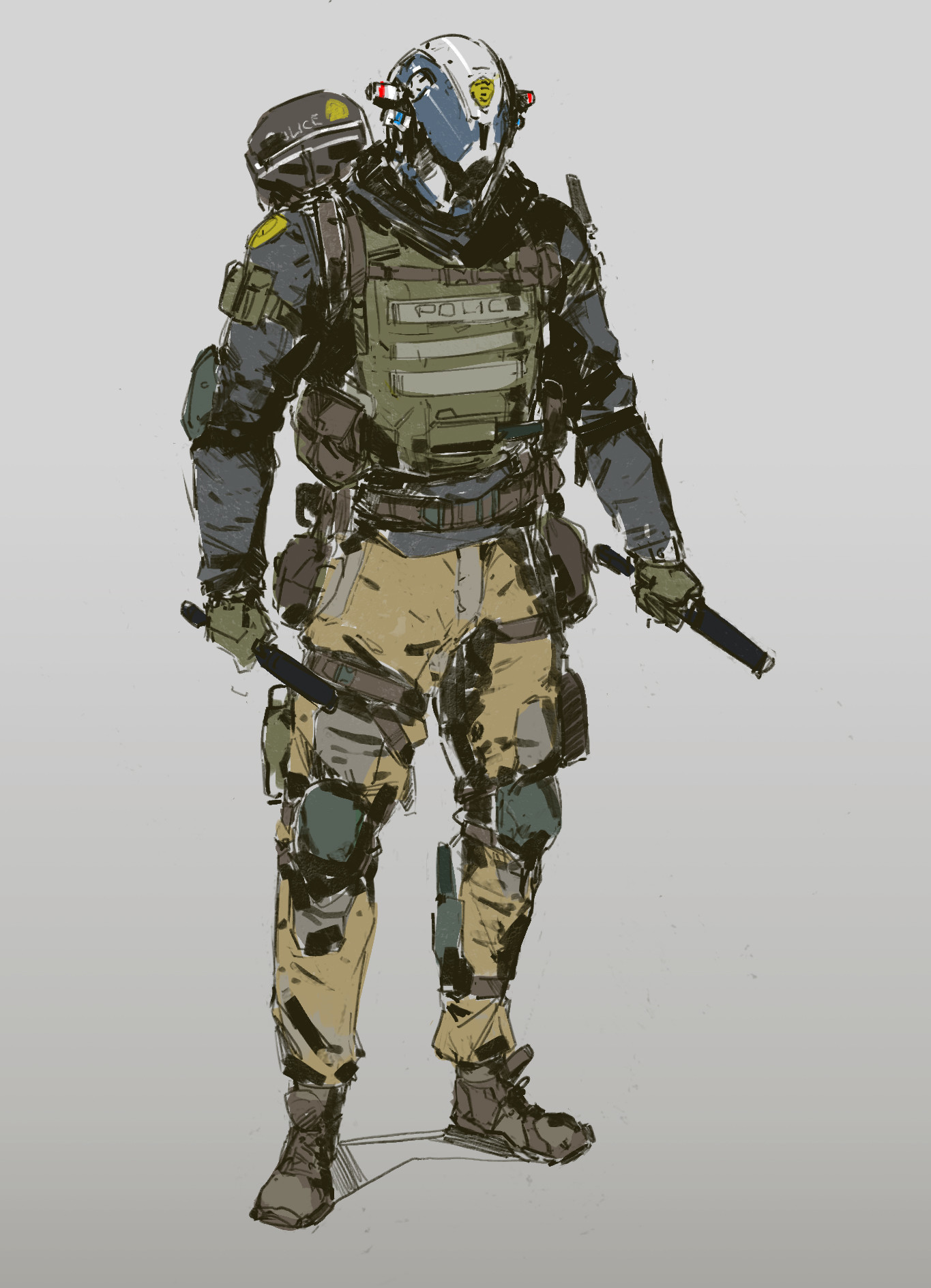 ArtStation - Police dude 2