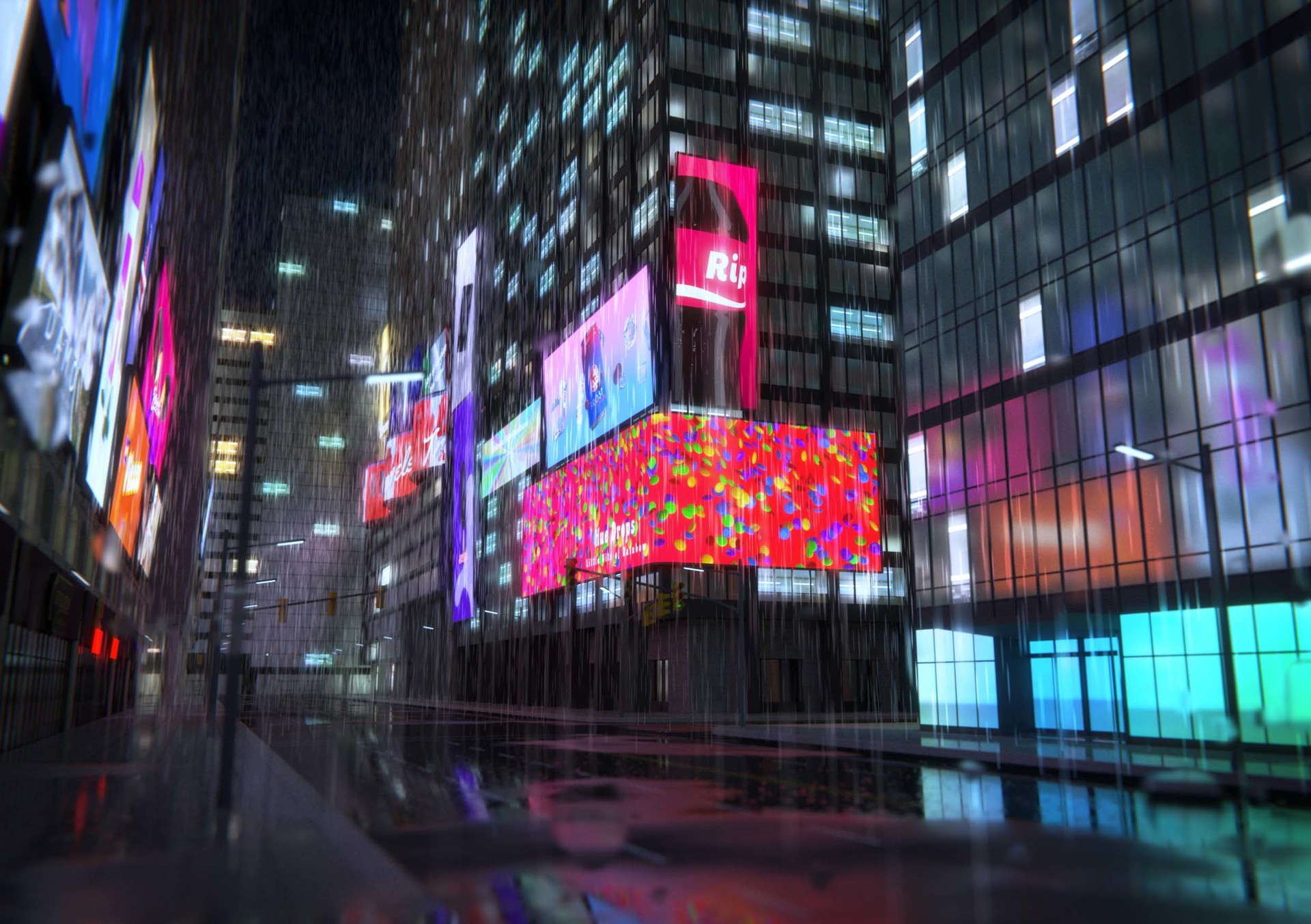 ArtStation - Rainfall - An Environmental Rendering