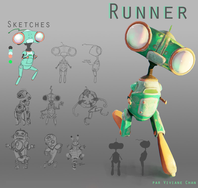 ArtStation - Hiatus - Ubisoft GameLab , Viviane Chan