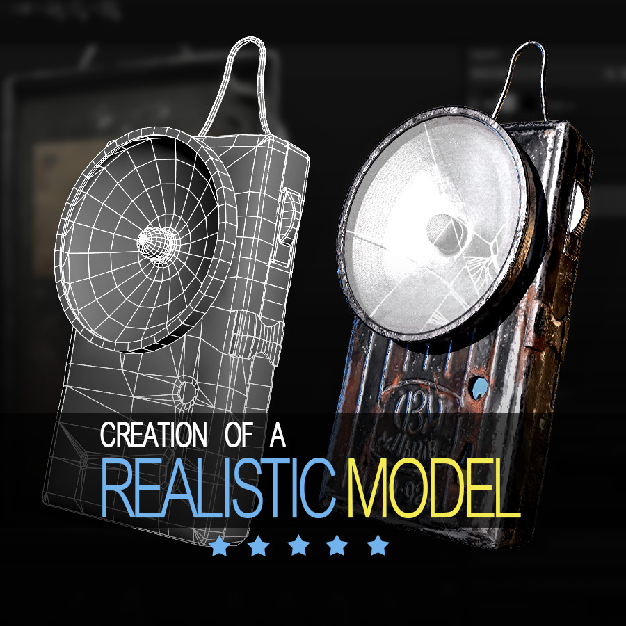 ArtStation - Creation of a realistic model