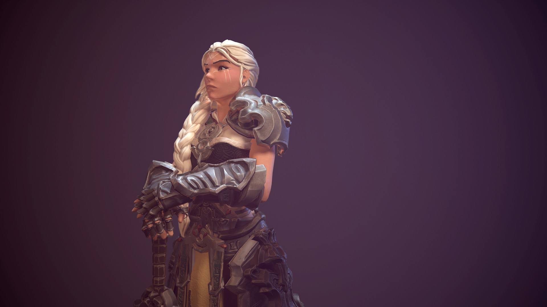 ArtStation - Aenor, Knight of Heigelmir