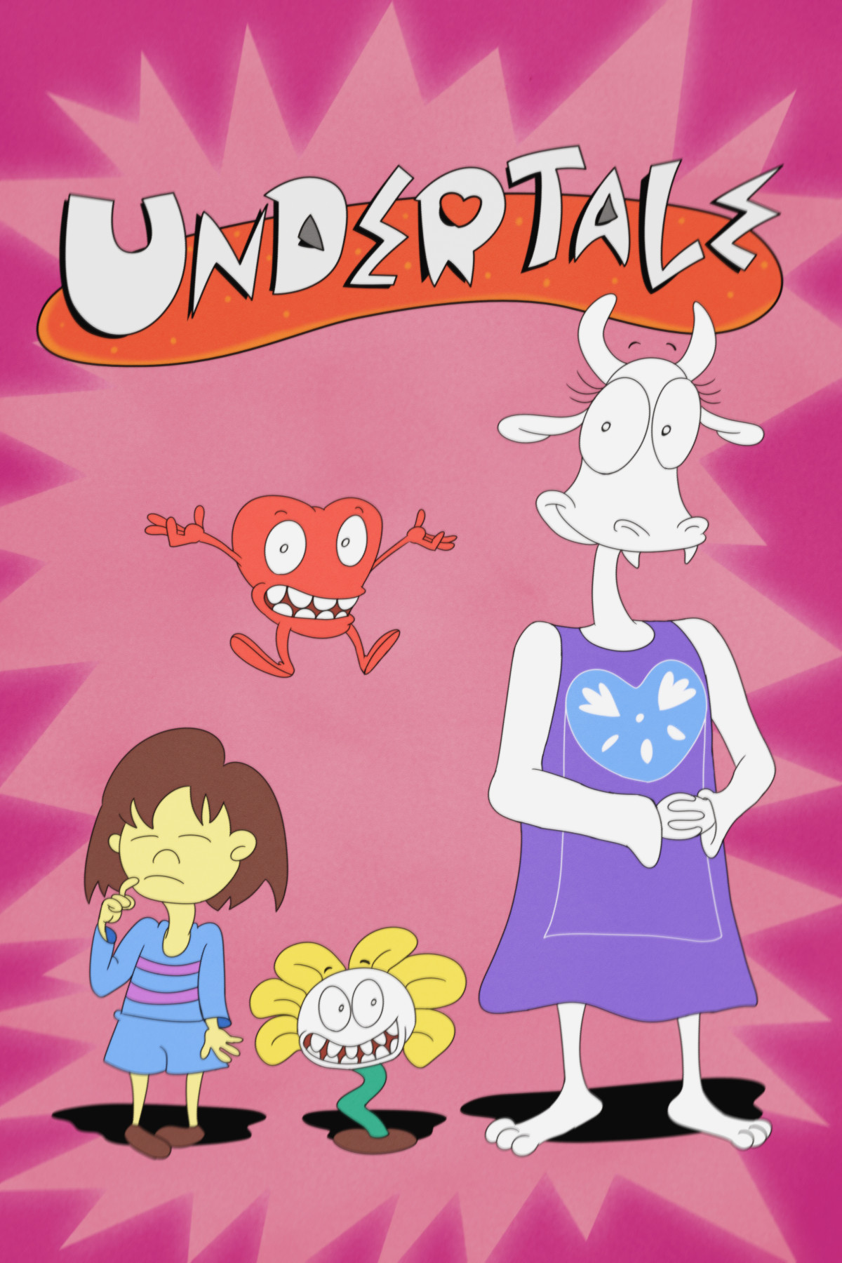 ArtStation - Undertale in Rocko's Modern Life style