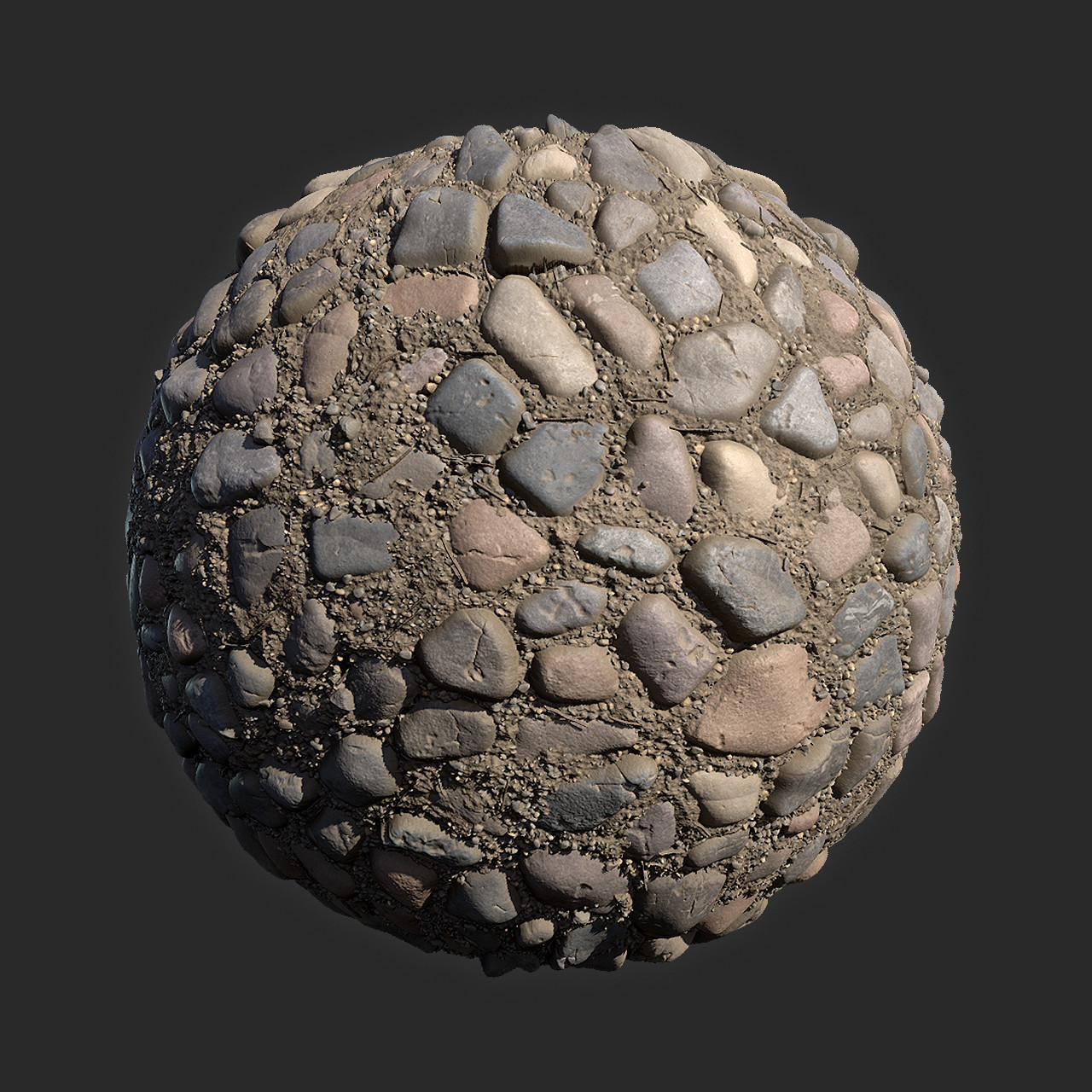 ArtStation - Medieval Cobble Path