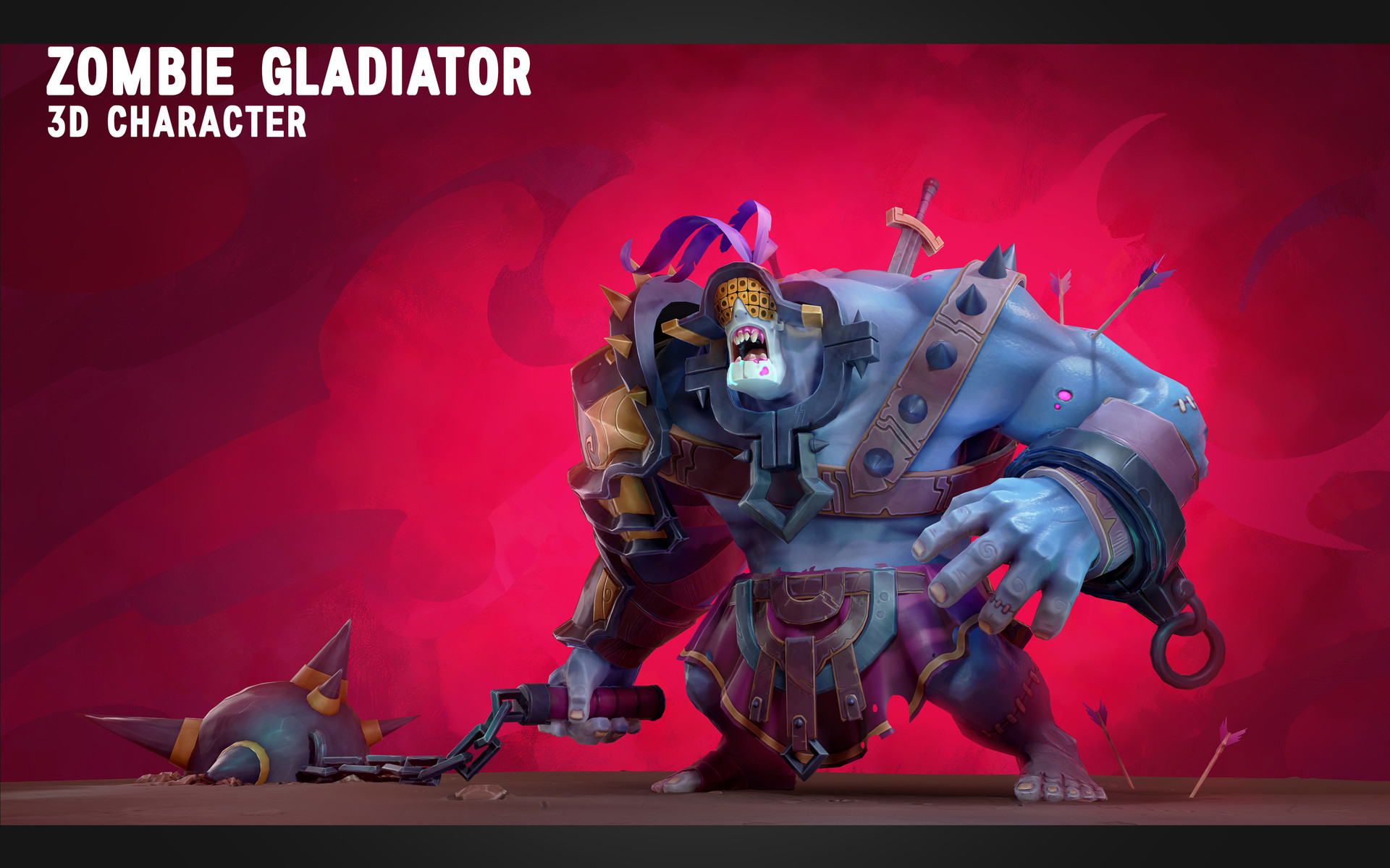 ArtStation - Zombie Gladiator