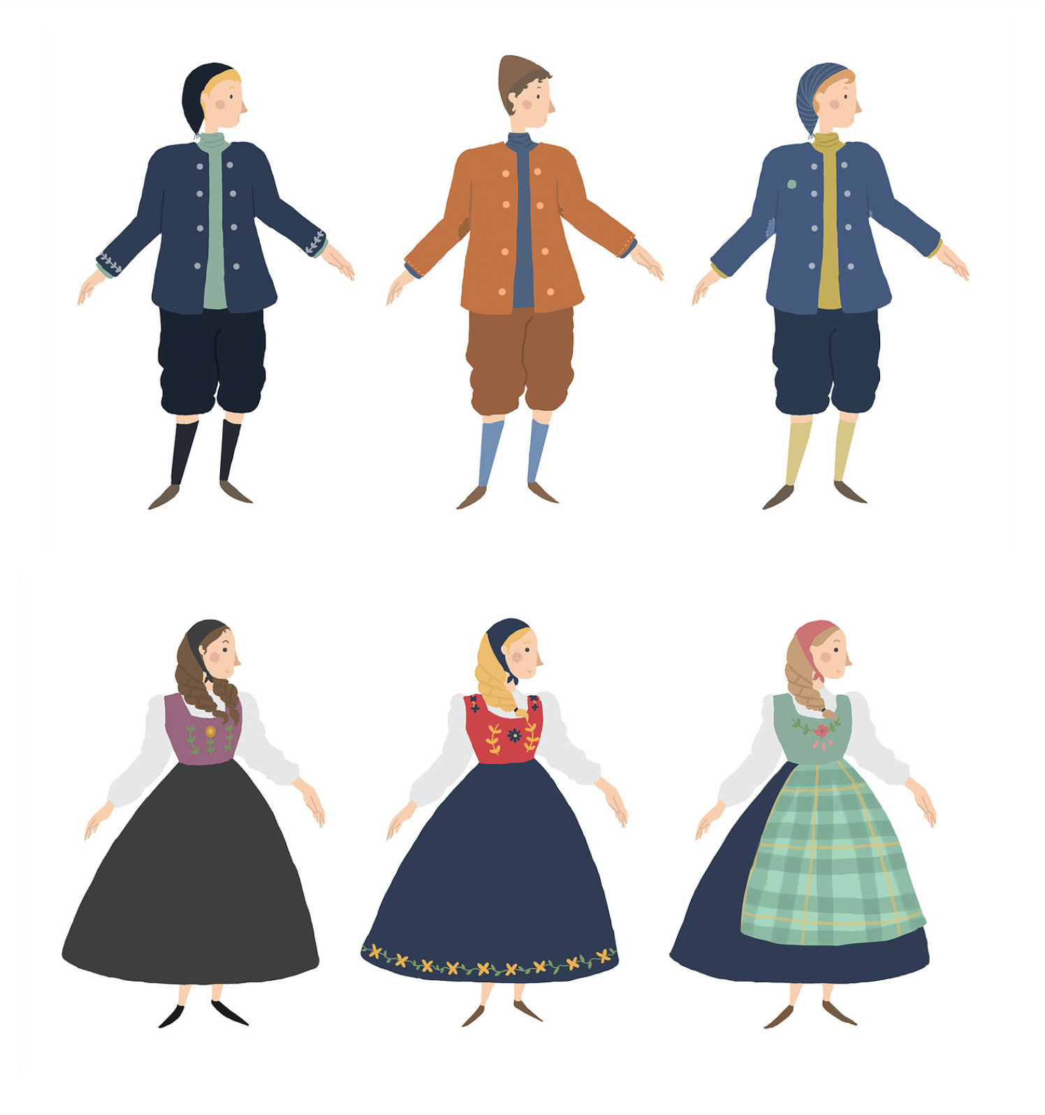 ArtStation - Scandinavian Characters