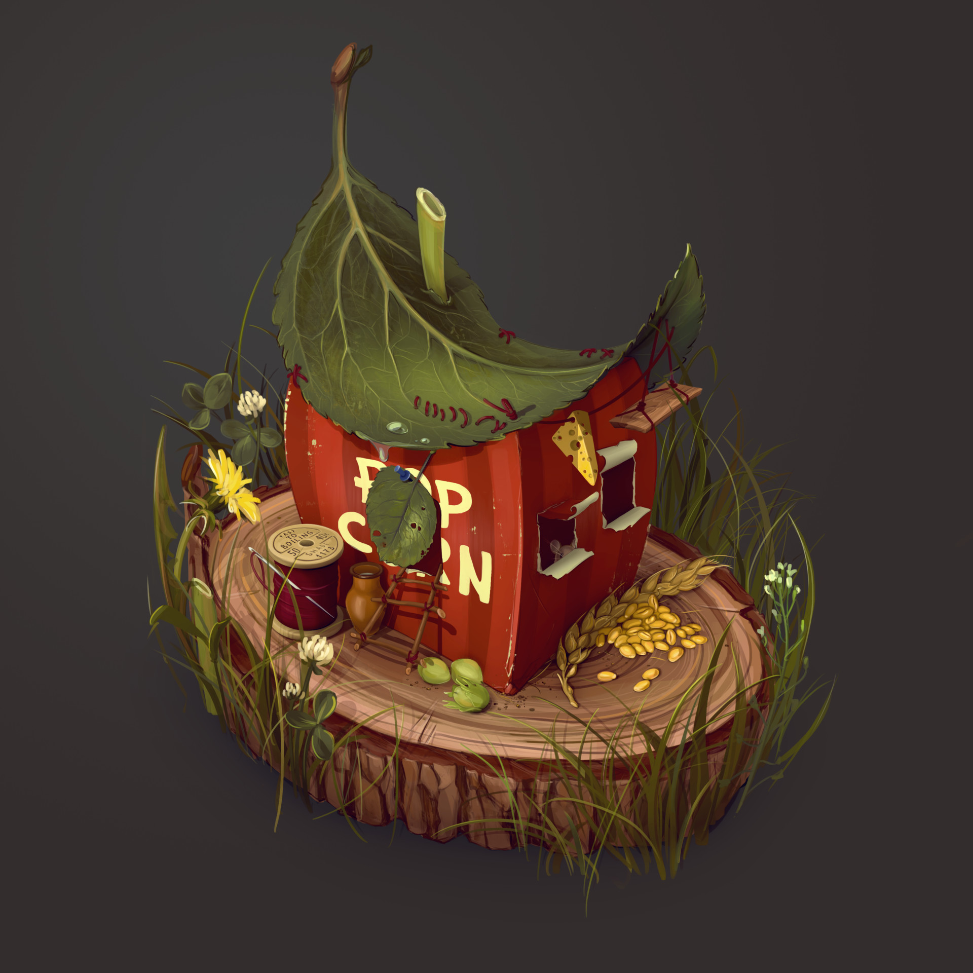ArtStation - Mouse House