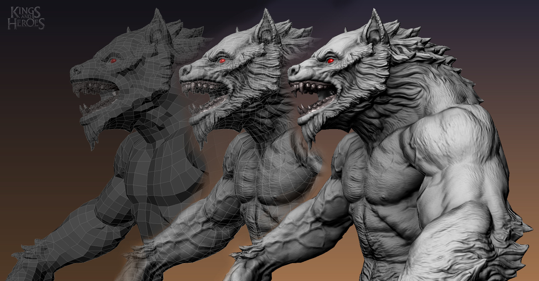 ArtStation - Werewolf