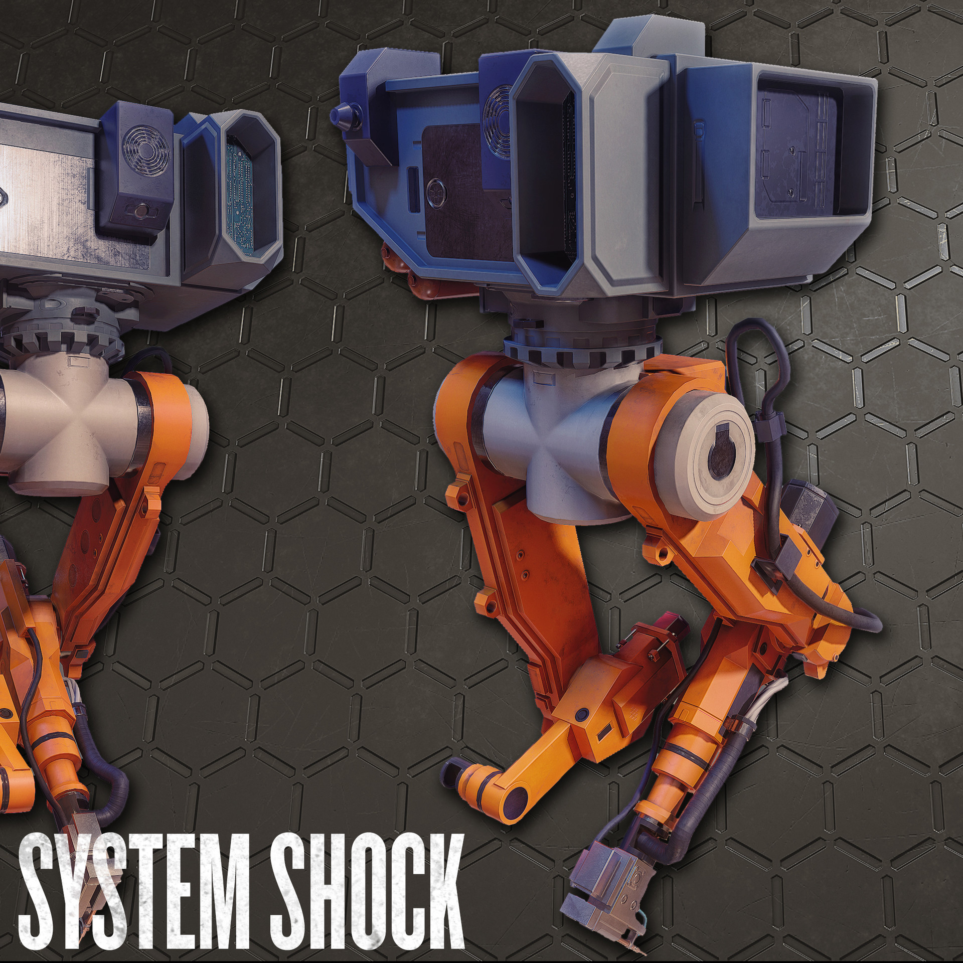 ArtStation - System Shock - Lab Equipment