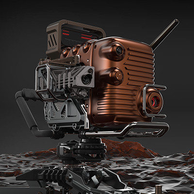 ArtStation - Portable Radar Concept