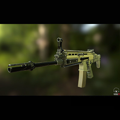 ArtStation - FN SCAR-L