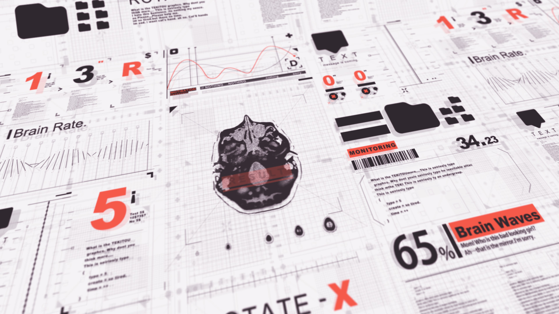 ArtStation - Brain Sensation - UI