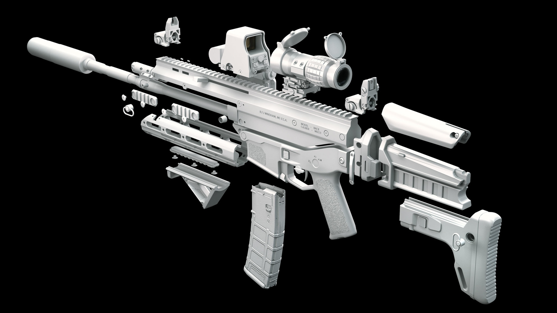 ArtStation - ACR Bushmaster