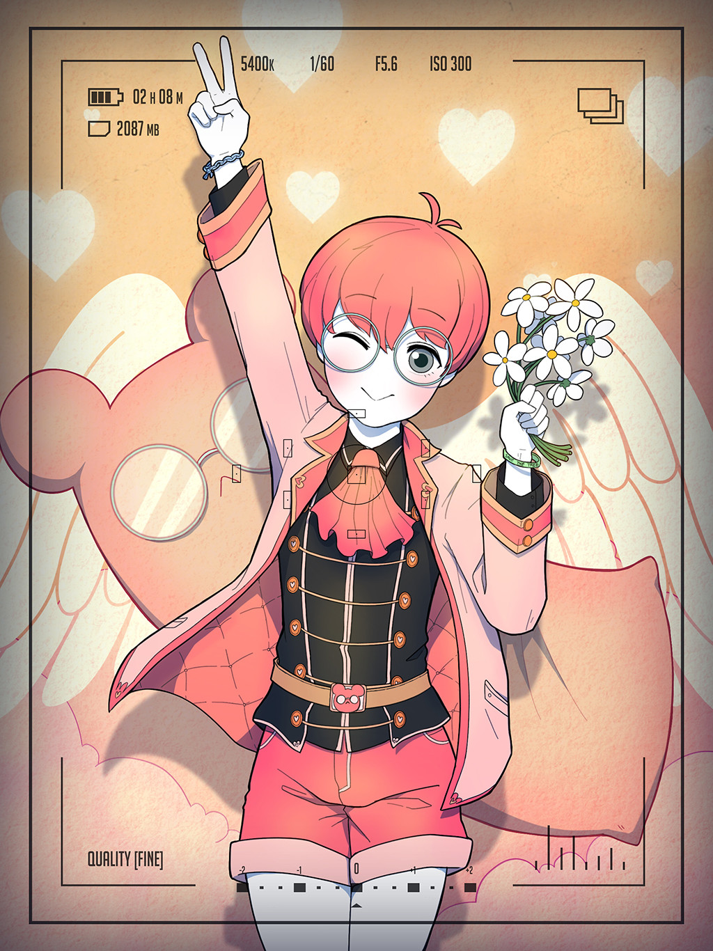 ArtStation - Harin from Zombie Highschool