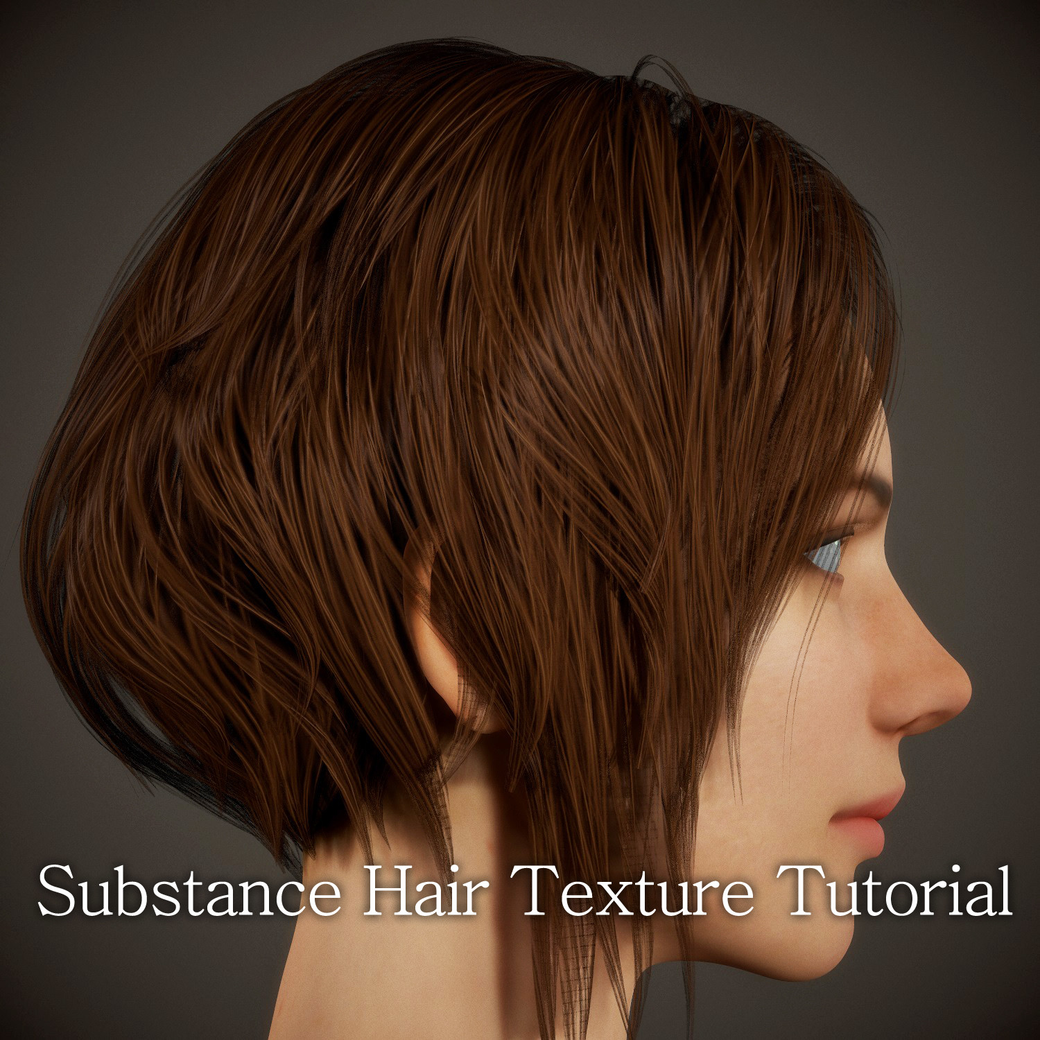 ArtStation - Substance Hair Texture Tutorial