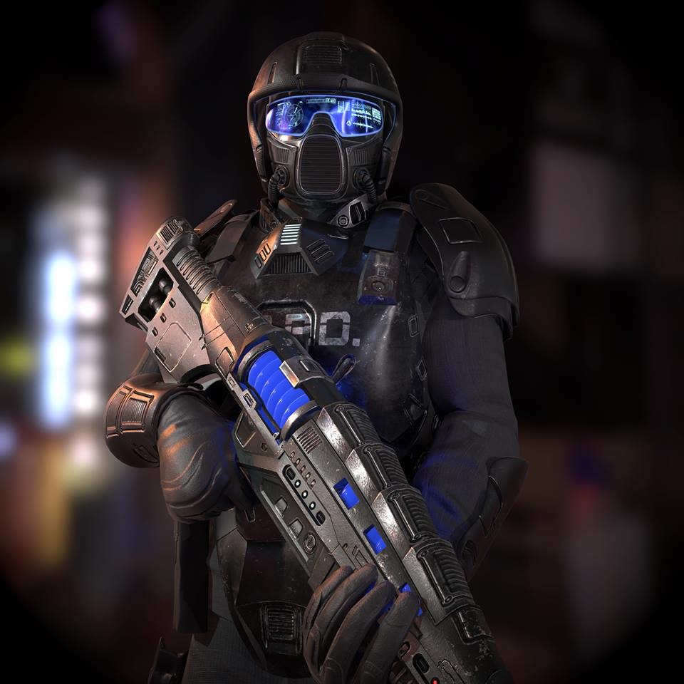 ArtStation - S.C.P.D. Character design