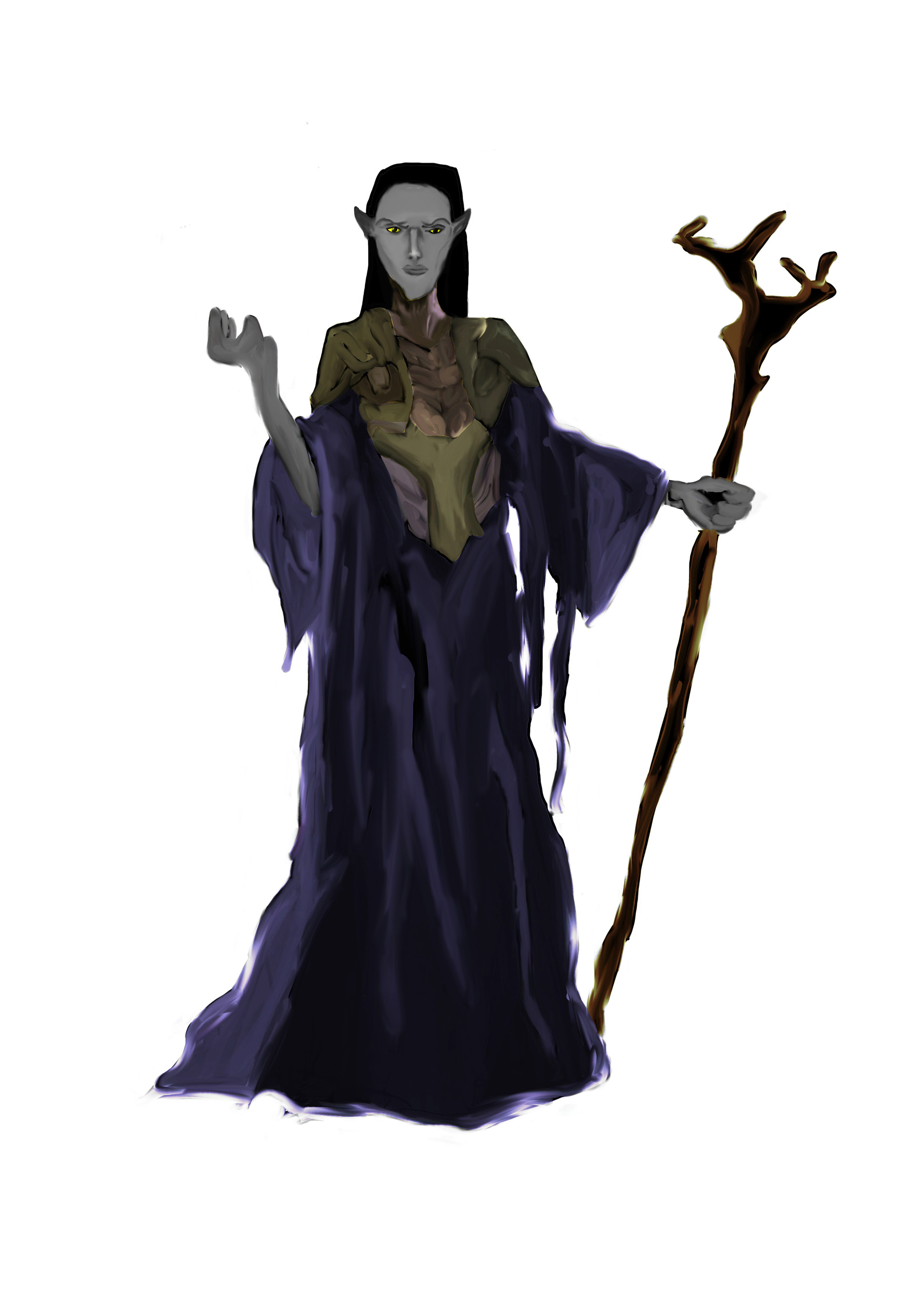 ArtStation - Dark Mage Concept